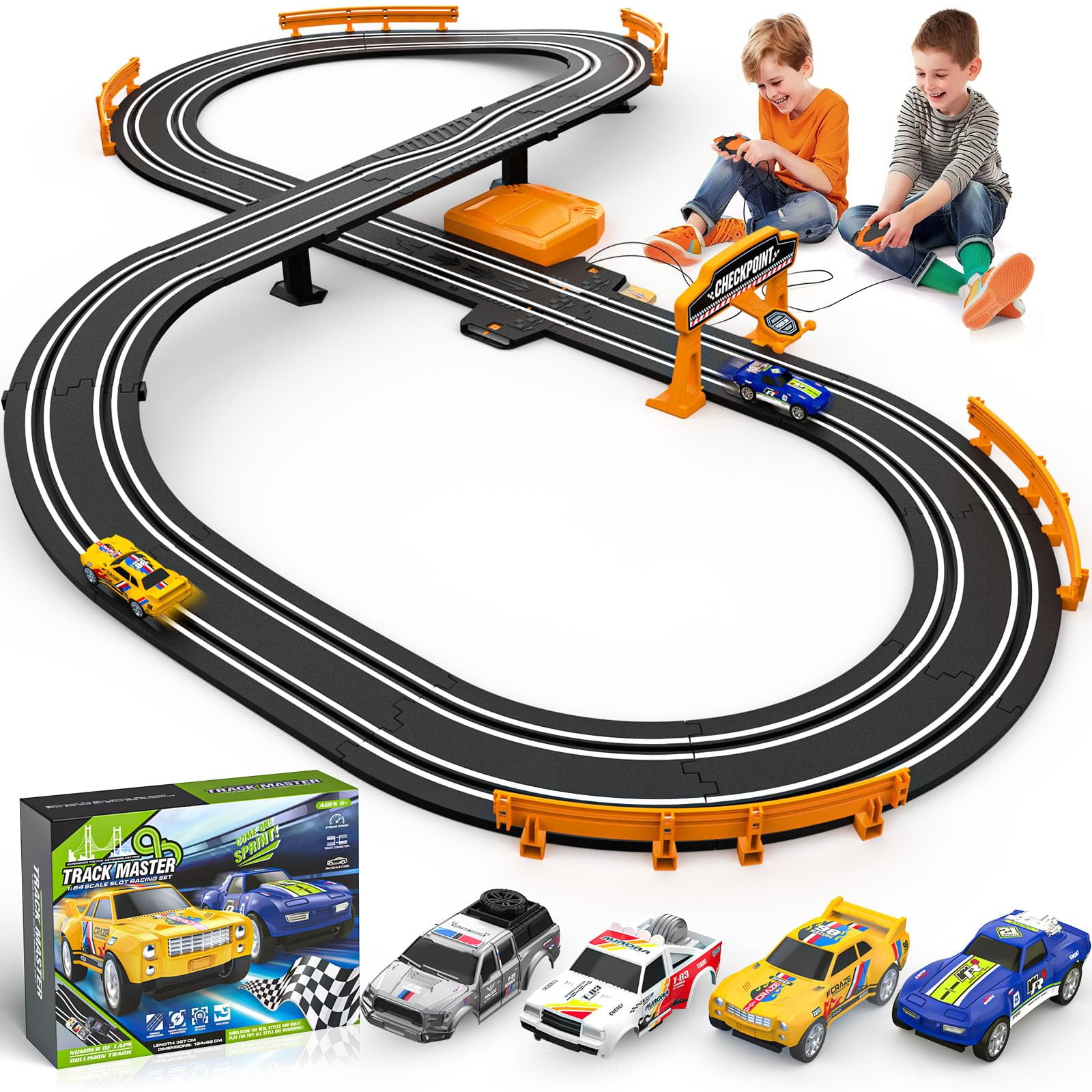 Click here for Fedonak Slot Car Race Track Sets For Boys  Race Ca... prices