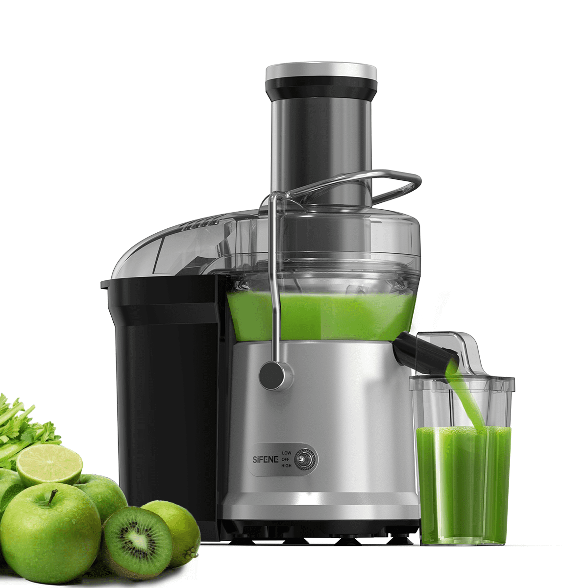 Click here for Sifene 800w Centrifugal Juicer Machine  Large 3.2... prices