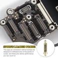 Uxcell 40Pcs 6.5mm Gold Plated Spring Loaded PogoPins, Copper Header ...