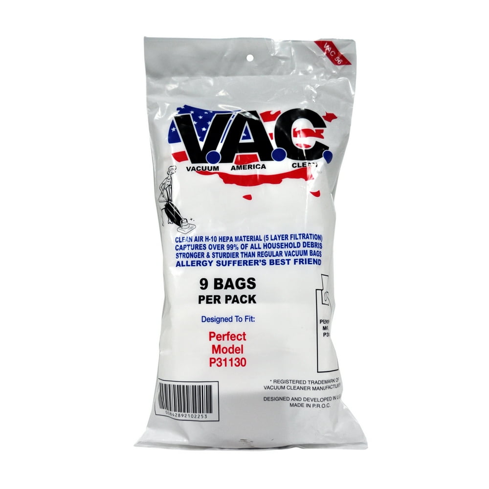 Vacuum America Clean HEPA Vacuum Cleaner Bags Designed To Fit Perfect ...