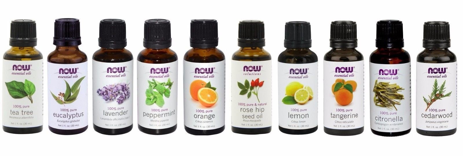 Now Foods Essential Oils, Pack of 10 - Walmart.com
