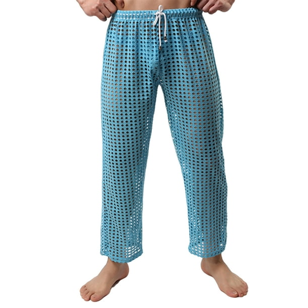 Mens See Through Lounge Pants