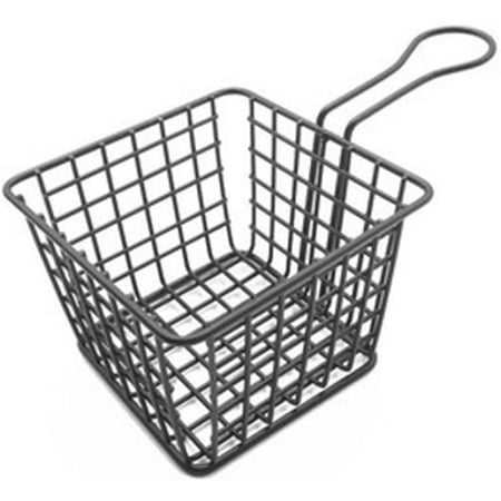 Frying Basket Stainless Steel Square Frying Pan Basket French Fries ...