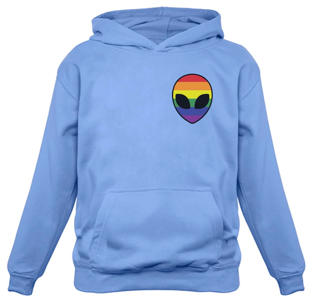 Men's Hoodie - LGBTQ Pride Edition - 'Love is Love' Rainbow Design ...
