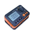 VC4105 LCD Digital Earth Resistance Tester Ground Resistance Voltage ...