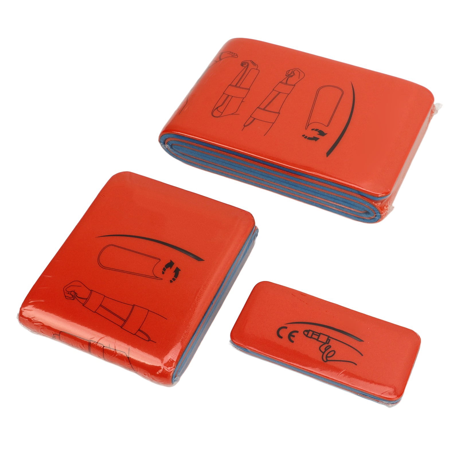 Férula, 3 piezas de férula de aluminio, férula de primeros auxilios ...