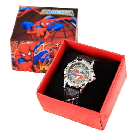 Spiderman Superhero Watch Children Wrist Watches Kids Boys Birthday ...
