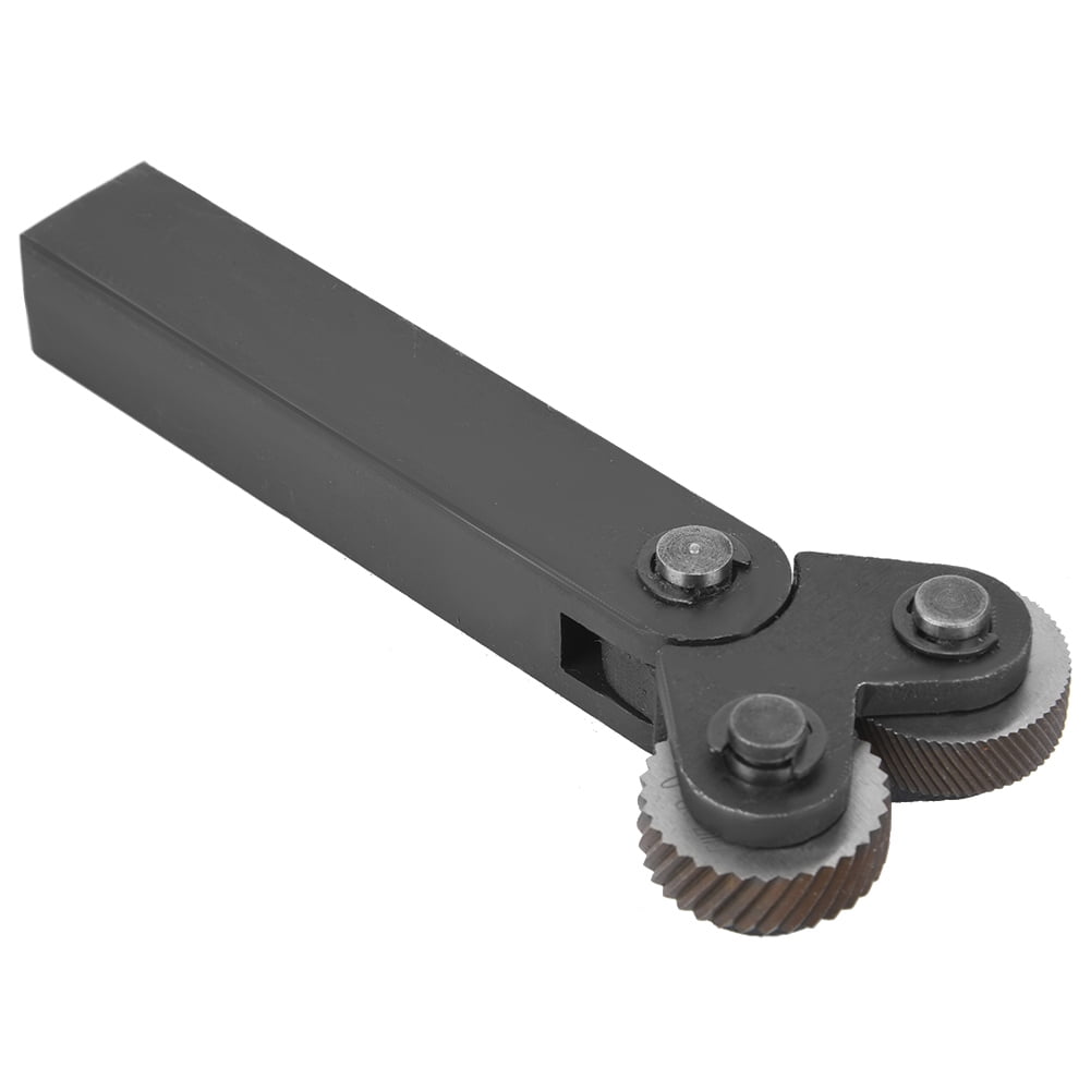 Juego de moleteado lineal, herramienta de moleteado de acero de 7 ...