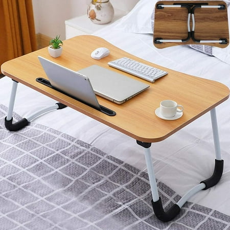 Ship from US Laptop Bed Desk Table Tray Stand Reading Horder,Portable ...