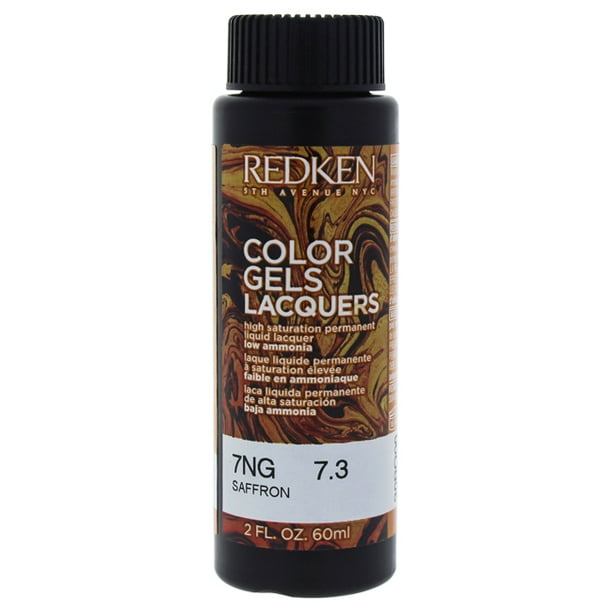Redken - Color Gels Lacquers Haircolor - 7NG Saffron by Redken for ...