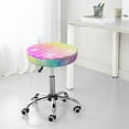 Fish Scale Bar Stool Covers - Stretch Round Seat Covers with Elastic ...