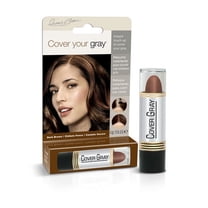 Cover Your Gray Touch-Up Stick - Temporary Root Dye Hair Color - Dark ...