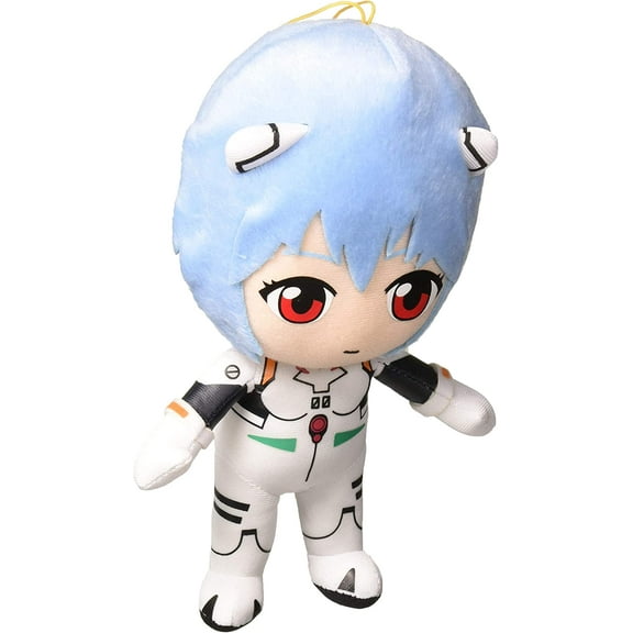 "Great Eastern Evangelion Anime Plushie, Rei Plugsuit Stuffed Plush Toy ...