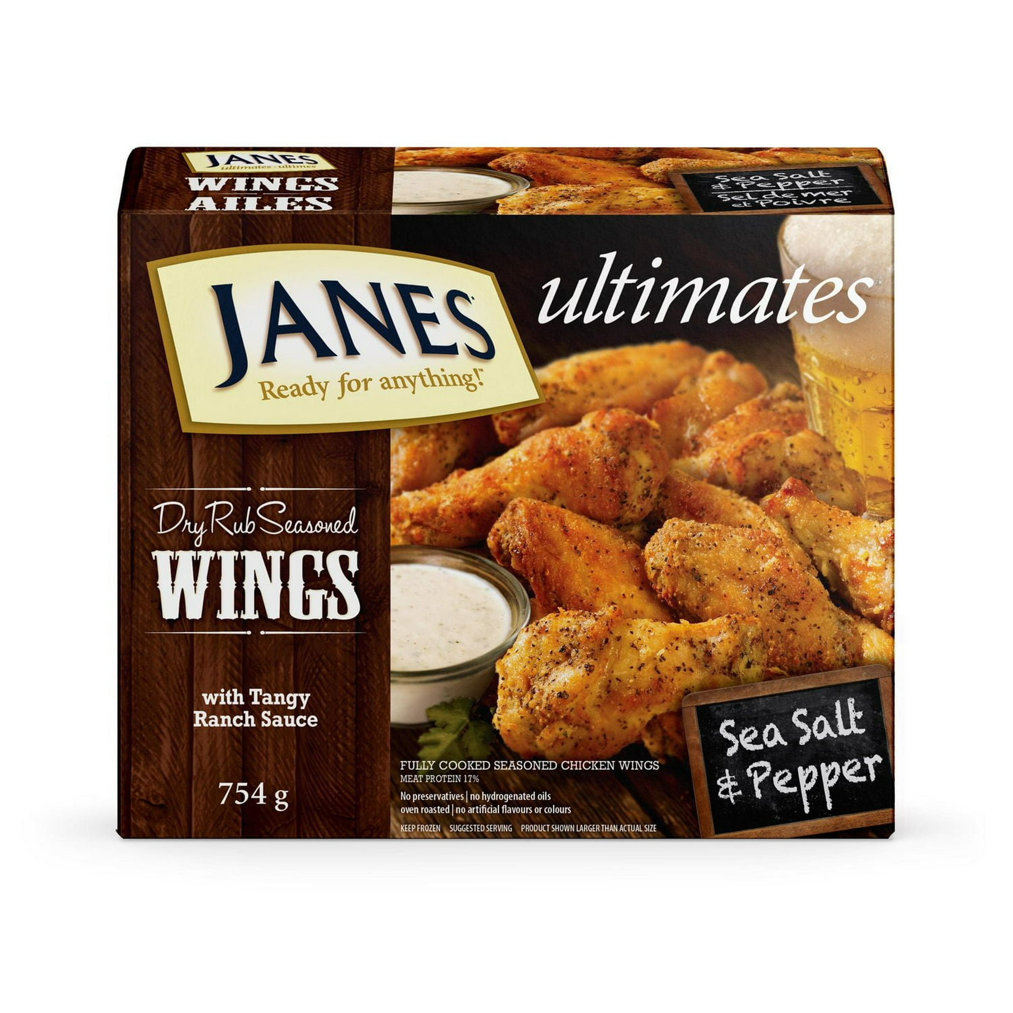 Click here for Janes Ultimates Dry Rub Seasoned Chicken Wings Sea... prices