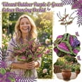 1Pc UV Resistant Plastic Artificial Floral Stem Lifelike Mixed Blooms ...