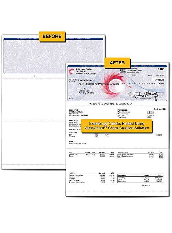 Blank Checks in Money Handling - Walmart.com