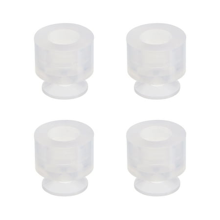 Clear White Soft Silicone Waterproof Miniature Vacuum Suction Cup ...