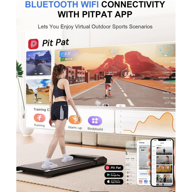 YDZJY Walking Pad, 2 in 1 Under Desk Treadmill, Portable YDZJY Walking Pad, 2 in 1 Under Desk Treadmill, Portable