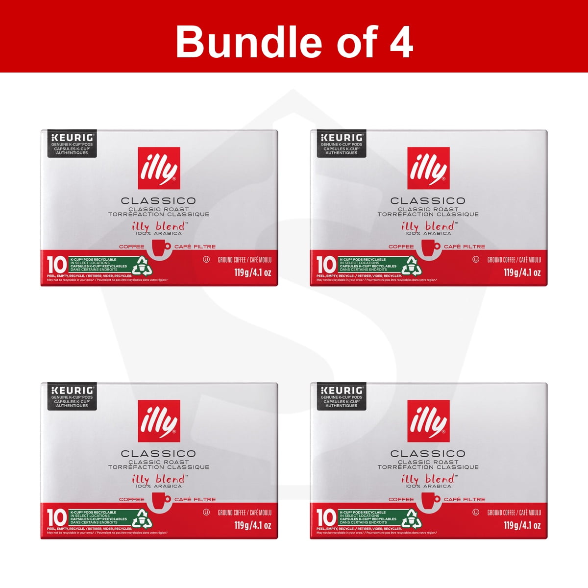Click here for Bundle Of 4 - Illy Coffee  Smooth And Balanced  Cl... prices
