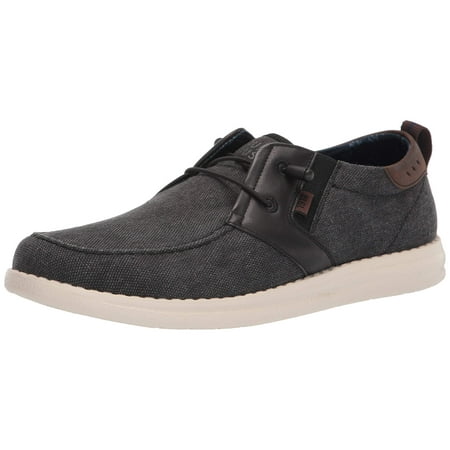 Nunn Bush mens Brewski Wallabee Canvas Moc Toe Bungee Slip-on Loafer ...