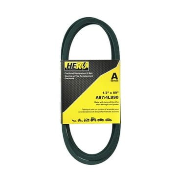 HERO® 5/8 inch x 51 inch Aramid Kevlar Lawn Mower Belt Replacement For ...
