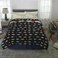 WWE Kids Full Bed in a Bag, 5Pc Bedding Set, Comforter and Sheets ...