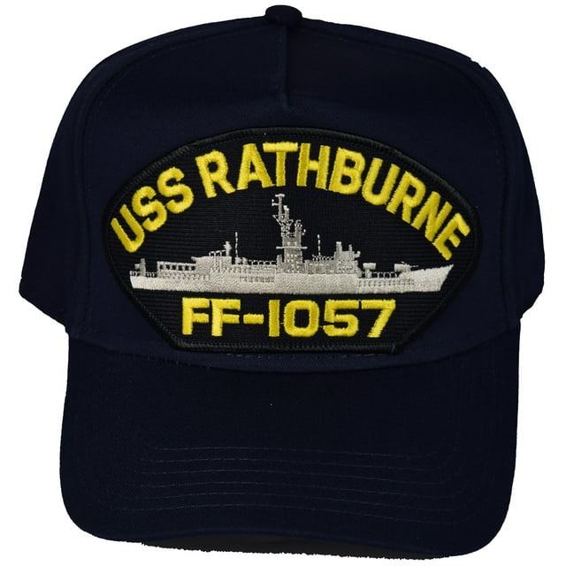 USS RATHBURNE FF-1057 SHIP HAT - NAVY BLUE - Veteran Owned Business ...