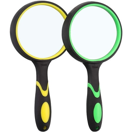 Magnifying Glass 10x Handheld Magnifier For Reading Maps Books ...