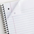 Mead Spiral Notebook, 3 Subject, College Ruled, Plastic Cover, 8.5" x ...