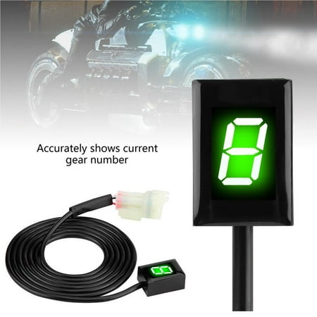 Motorcycle Gear Indicator Display Speedometer Digital Indicator Gear ...