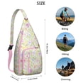 Lightweight Durable Daisy Chest Bag with Easy Access for Women ...