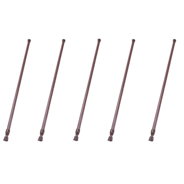 5X Extendable Telescopic Spring Loaded Net Voile Tension Curtain Rail ...