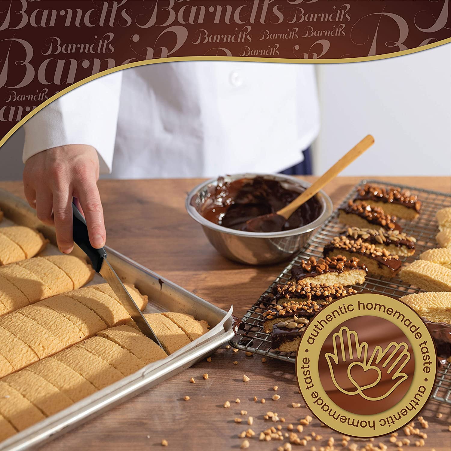 Buy Barnett's Gourmet Chocolate Biscotti Favors Gift Box Sample ...