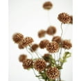 6pcs Artificial Flowers Faux Silk Pompon Mum,Silk Small Mini ...