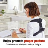 ACE Brand Posture Corrector, Black - One Size Fits Most - Walmart.com