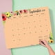July 2019 - June 2020 Academic Classic Floral Large Desk Pad Monthly ...