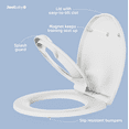Jool Baby, Toilet Seat with Potty & Splash Guard, Round, Slow Close ...
