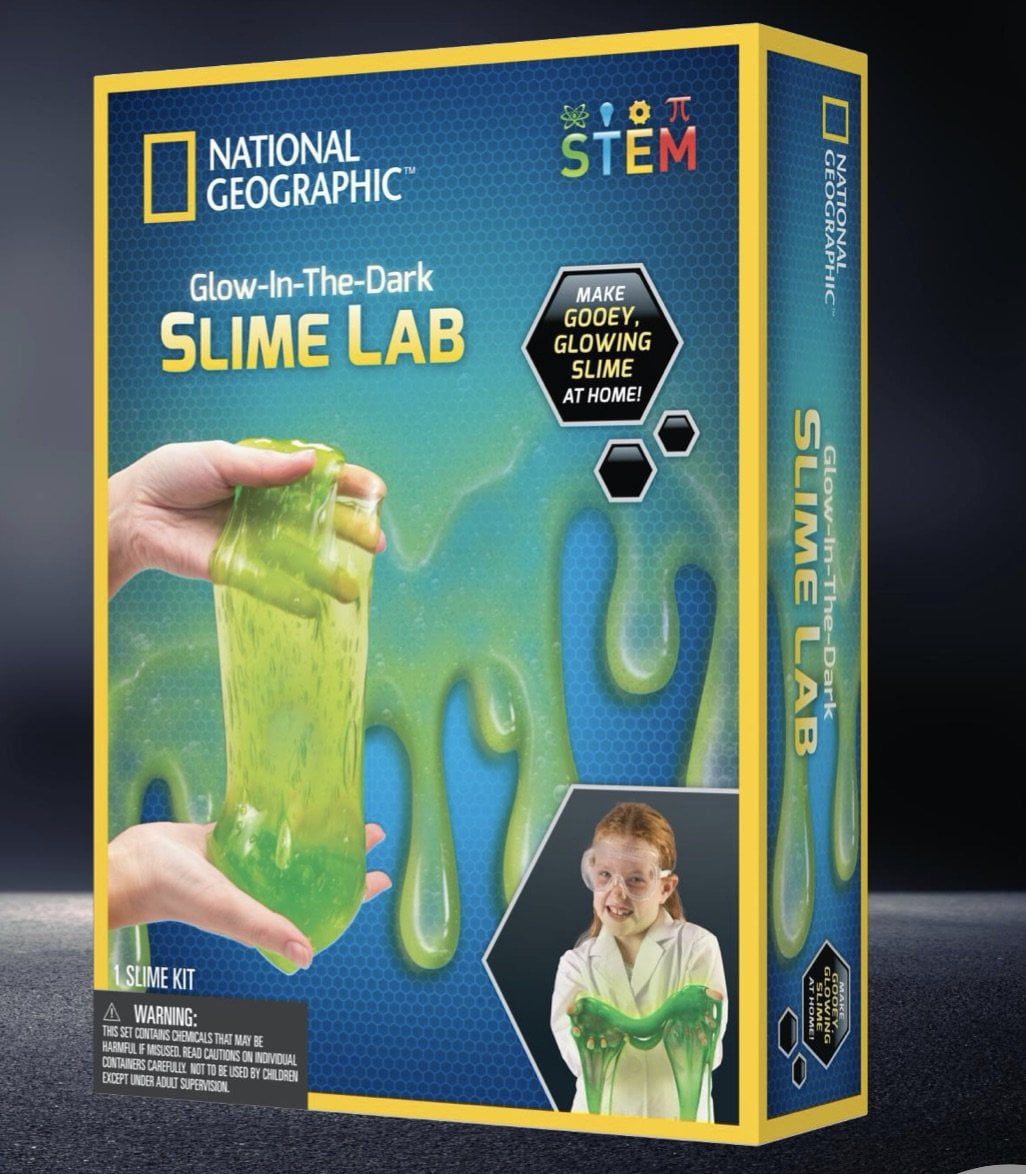 National Geographic Glow-in-the-Dark Slime Lab - Walmart.com