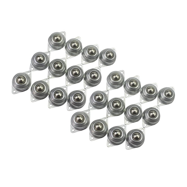 24 Pieces -15A Ball Transfers Universal Rotation Ball Conveyor Wheel ...