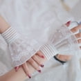 Breathable Elastic Lace Sleeve Cover For Nails Artists Jewelry Display ...