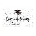 Black and Gold Graduation Decorations 2026 Graduation Party Photo ...