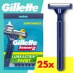 Gillette Sensor2 Plus Pivot Men's Disposable Manual Razor, 21 Razors ...