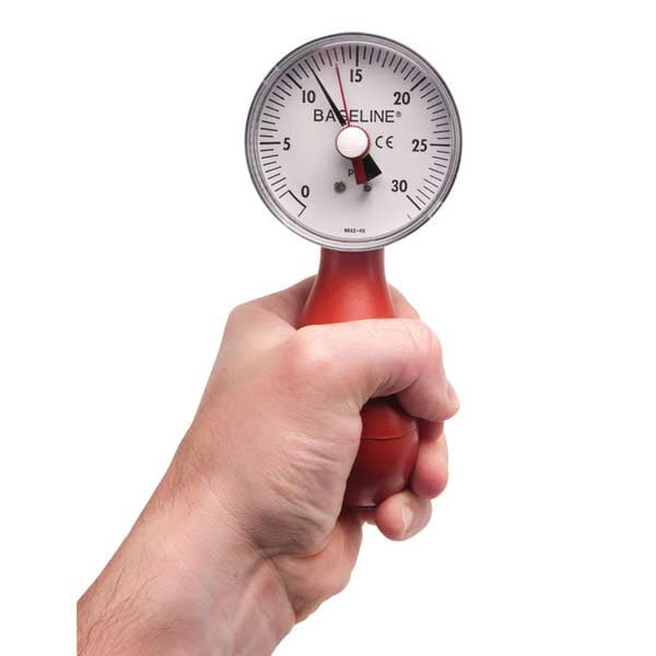 Baseline pneumatic squeeze bulb dynamometer Grip Strength Tester ...