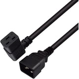Toptekits C20 to Right Angle C19 Power Cable Cord- 0.6ft/20cm Server ...