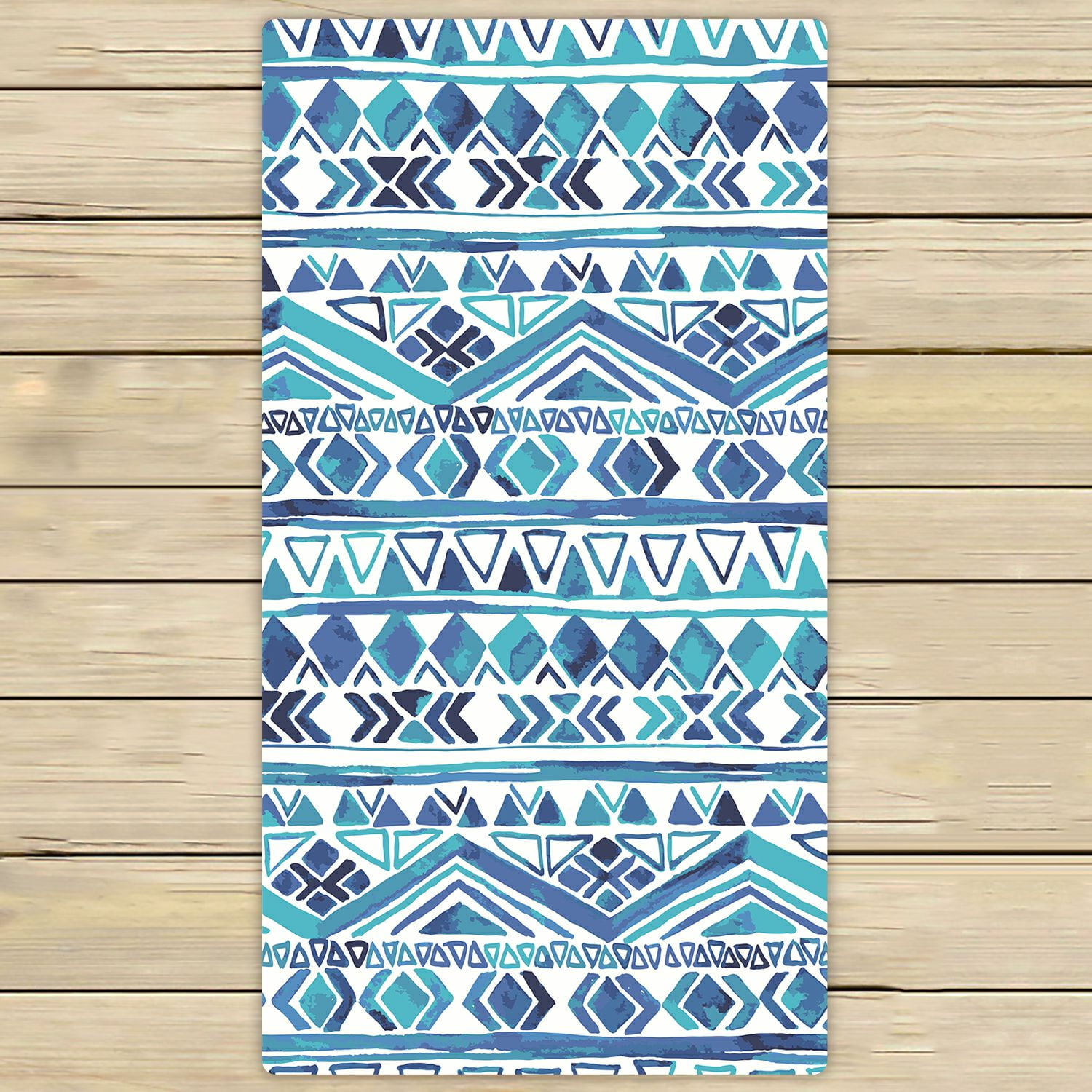 Blue Aztec Patterns
