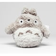 Bandai My Neighbor Totoro Fluffy Big Totoro Grey 8 Inch Plush Figure ...