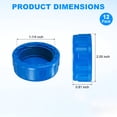 Uxcell 12-Pack 1-1/4 Inch UPVC Sprinkler Cap, Female Thread Sprinkler ...