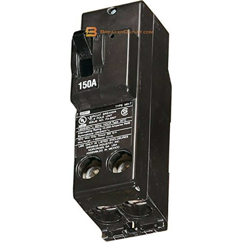 Murray Crouse Hinds MD2150 2 Pole 150 Amp 240v Circuit Breaker MD ...