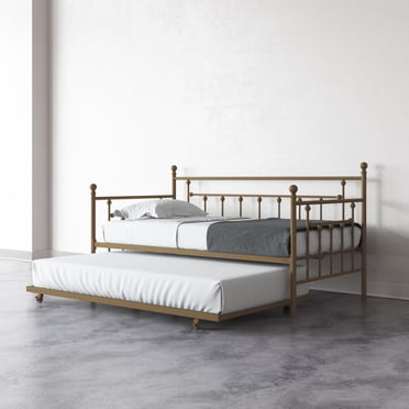 Weston Home Nottingham Antique Dark Bronze Metal Full Daybed - Walmart.com