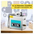 Ultrasonic Vinyl Record Cleaner 6L 40kHz - 4 Record Capacity, Stainless ...